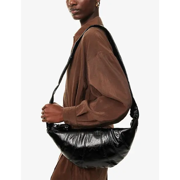 LEMAIRE Medium Croissant Coated-cotton Shoulder Bag