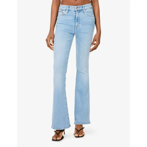 MOTHER The Weekender Flared-leg Denim Jeans
