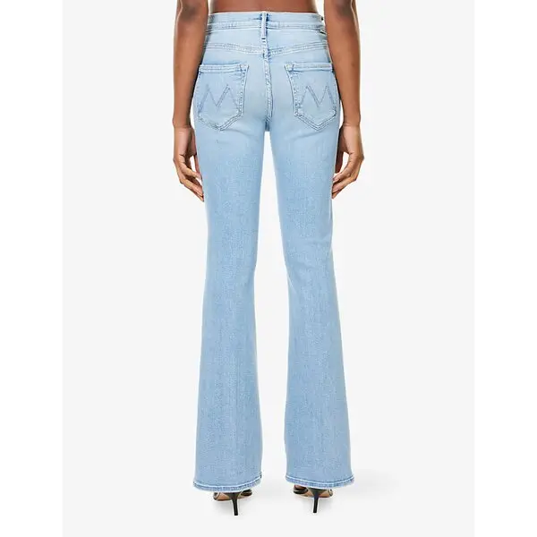 MOTHER The Weekender Flared-leg Denim Jeans