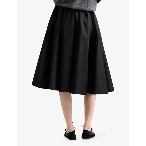 Prada Re-nylon Circle Midi Skirt