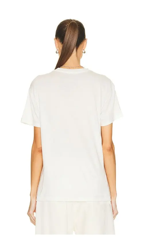 Eterne Short Sleeve Boyfriend Tee - Ivory