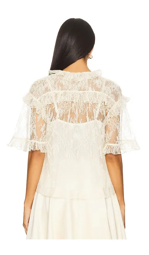 AKNVAS Kyra Lace Top With Detachable Cami