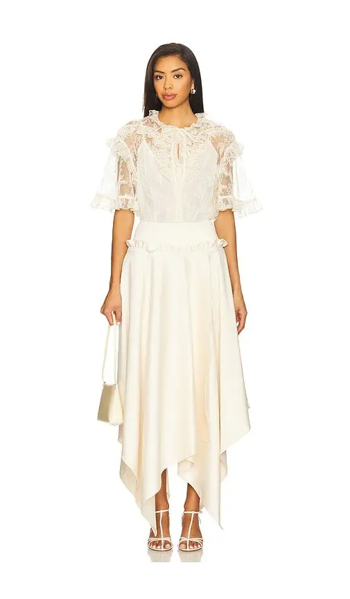 AKNVAS Kyra Lace Top With Detachable Cami