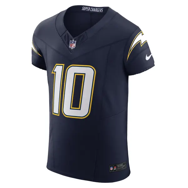 Nike Justin Herbert Los Angeles Chargers Nfl Elite Jersey - Blue