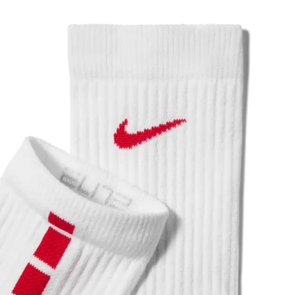 Nike Elite 2.0 Crew Socks - White