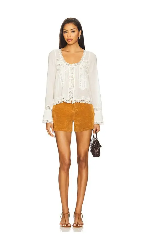 Free People Longsleeve Evermore Top