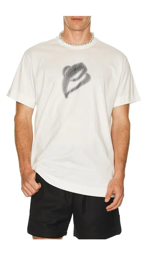 ETAI LA 3d Print Dot Brust E Tee In . Also - White