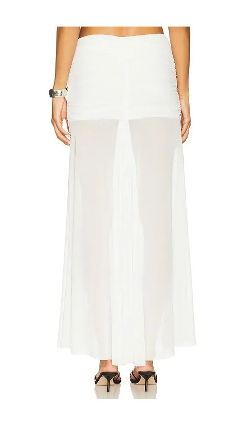 Amanda Uprichard Revolve Leo Skirt - Ivory