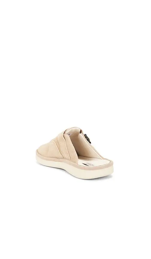 BRUNCH Amour Suede Mules - Sandstone