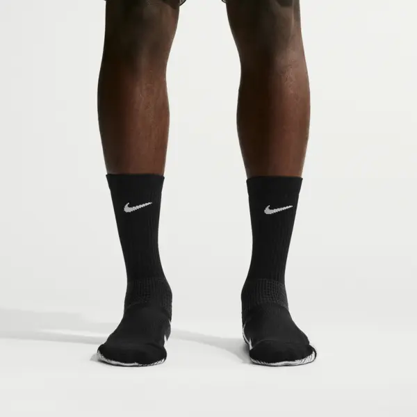 Nike Elite 2.0 Cushioned Crew Socks - Black