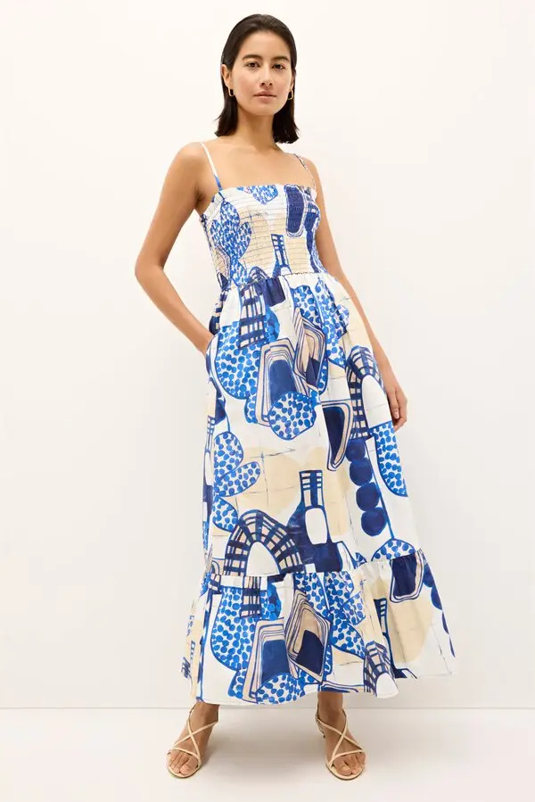 MARIE OLIVER Neeley Midi Dress - Acropolis
