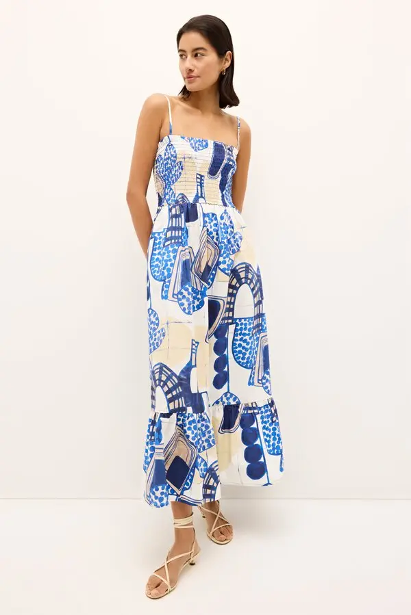 MARIE OLIVER Neeley Midi Dress - Acropolis