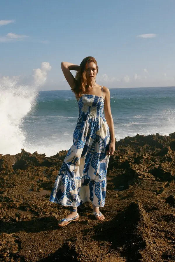 MARIE OLIVER Neeley Midi Dress - Acropolis