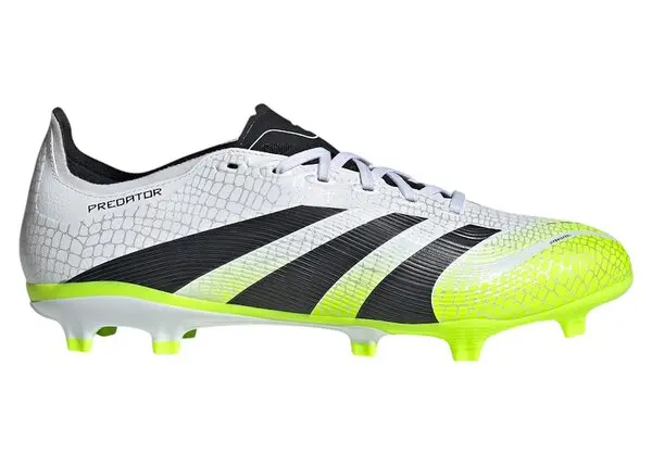 Adidas Predator League Fg/mg - Cloud White/core Black/lucid Lemon