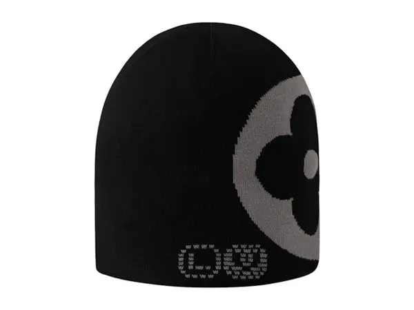 LOUIS VUITTON Fit Monogram Beanie - Black