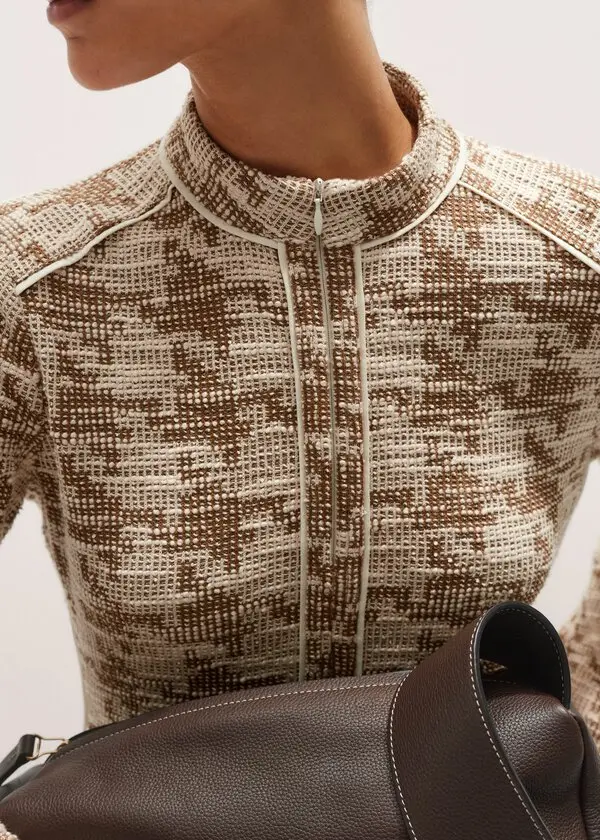 ME+EM Travel Tweed Midi Dress