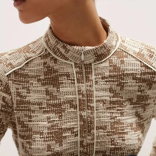 ME+EM Travel Tweed Midi Dress