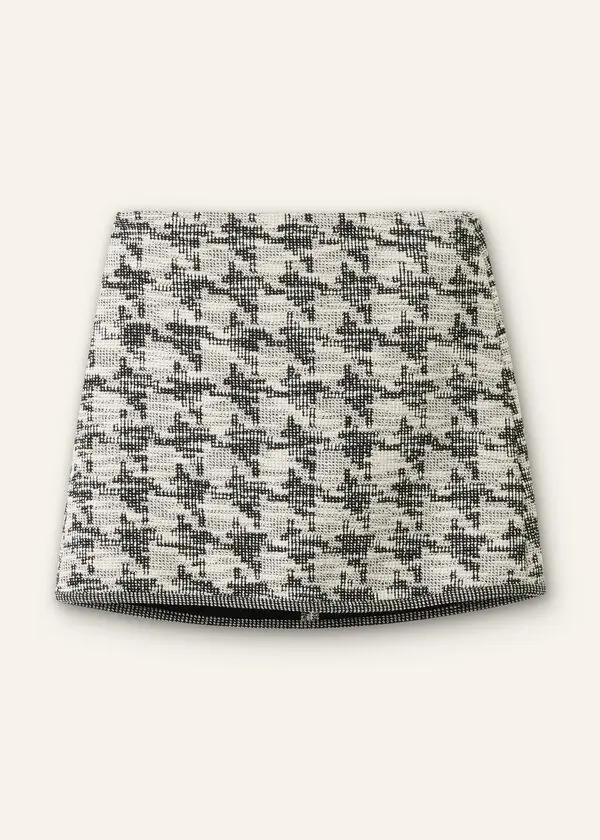 ME+EM Travel Tweed Mini Skirt