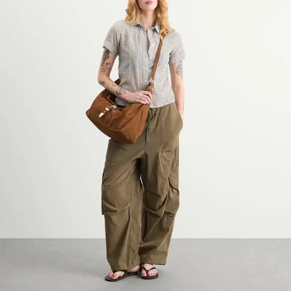 MARGESHERWOOD Belted Hobo Large Bag
