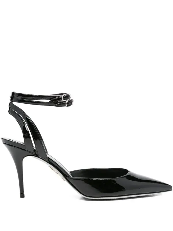 Rene Caovilla 85mm Ankle-strap Pointed-toe Pumps