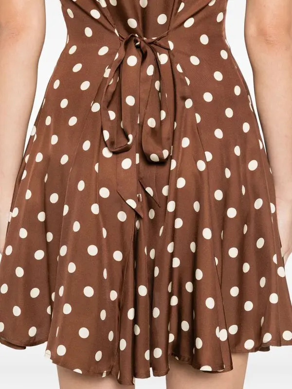 Aubrey Polka-dot Dress