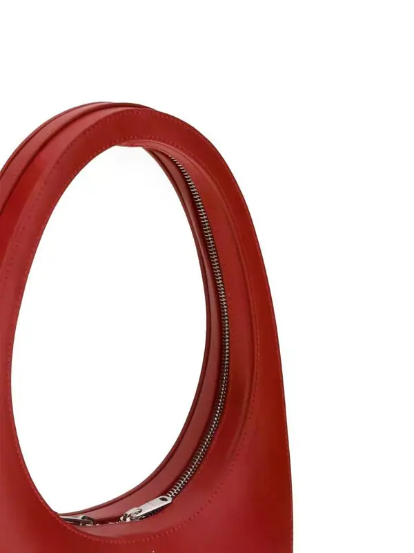Coperni Oval-frame Zip Shoulder Bag - Red