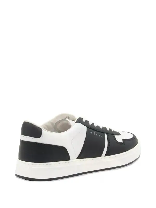 Hogan Leather Panelled Sneakers - White