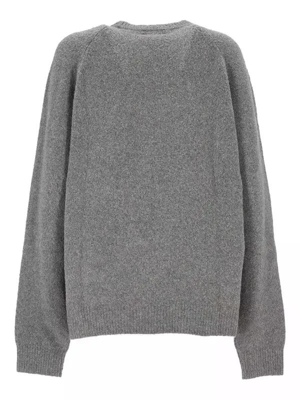 Woolrich Raglan-sleeve Wool Sweater - Grey
