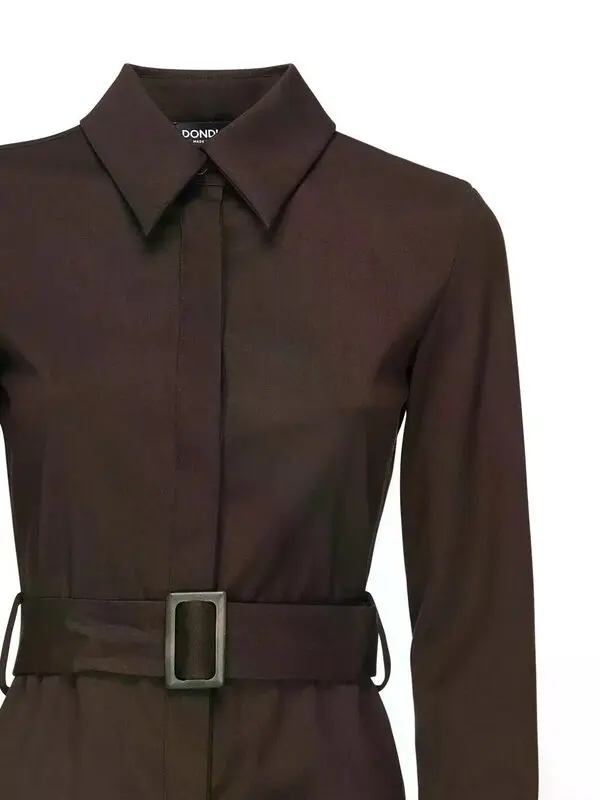 DONDUP Belted Shirt