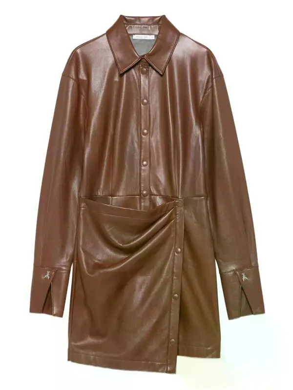 Patrizia Pepe Wrap-skirt Shirt Dress