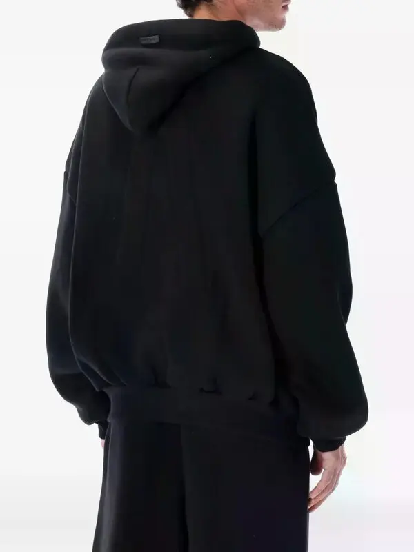 Fear Of God Athletics Half-zip Hoodie - Black