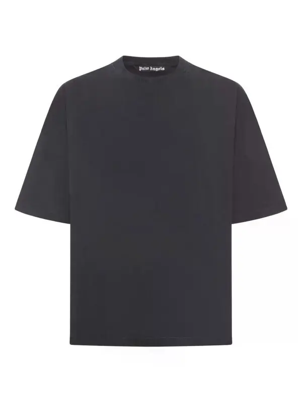 Palm Angels Logo-embroidered T-shirt