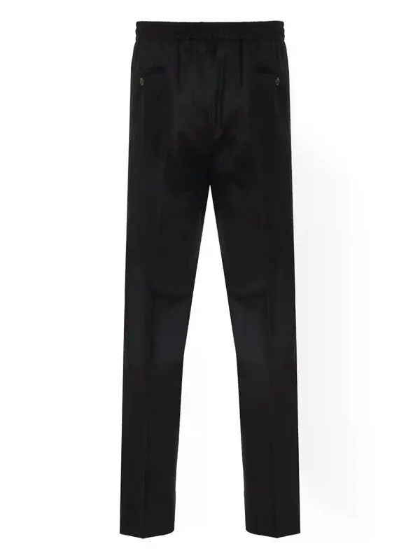 Corneliani Drawstring-cuff Trousers - Black