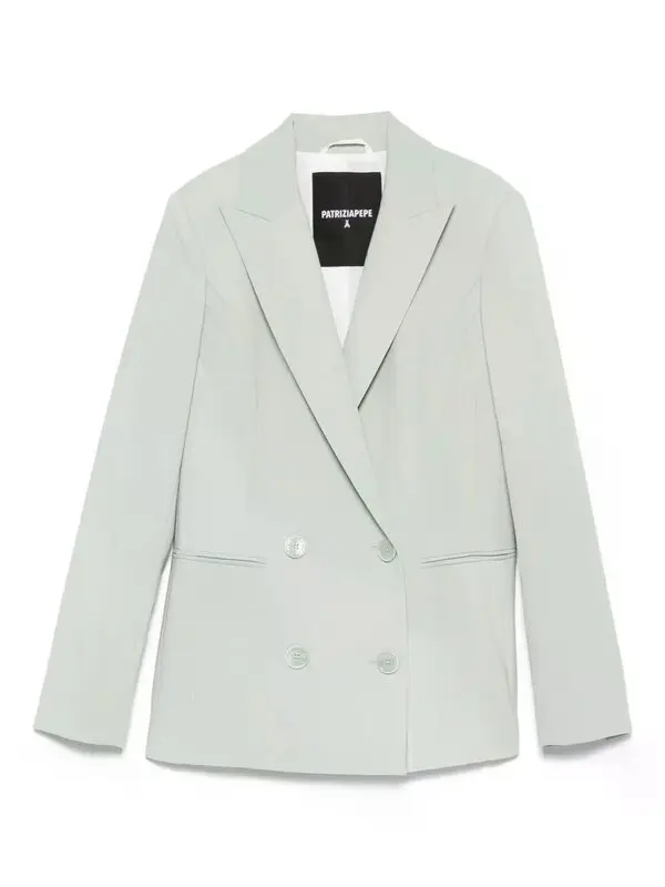 Patrizia Pepe Peak-lapel Double-breasted Jacket