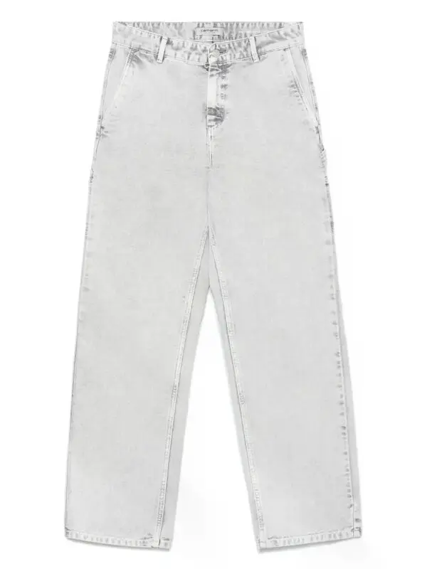 Carhartt Work In Progress Pierce Double-pocket Cotton Jeans - Grey