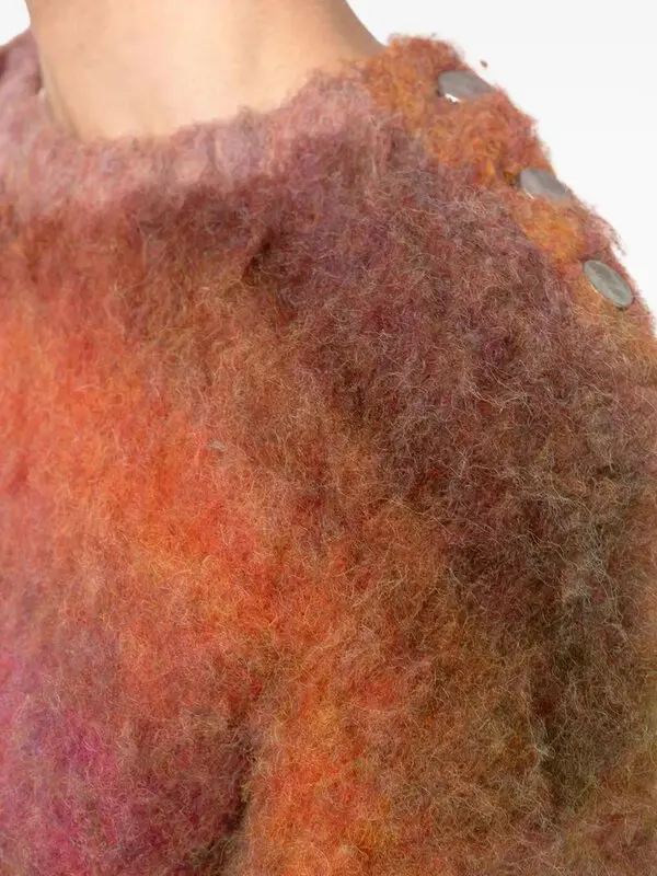 KAMIYA Ombré Striped Sweater - Orange