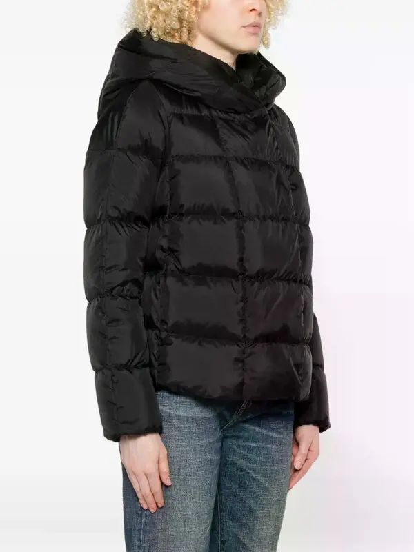 Peuterey Quilted High-neck Jacket - Black