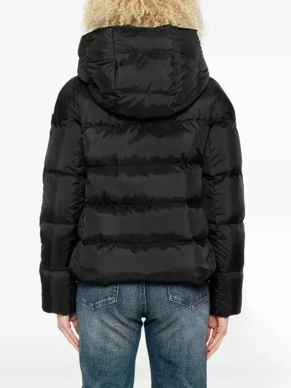 Peuterey Quilted High-neck Jacket - Black