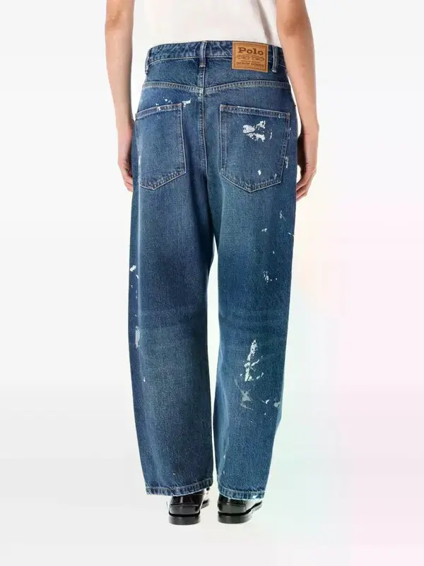Polo Ralph Lauren Paint-splatter Jeans