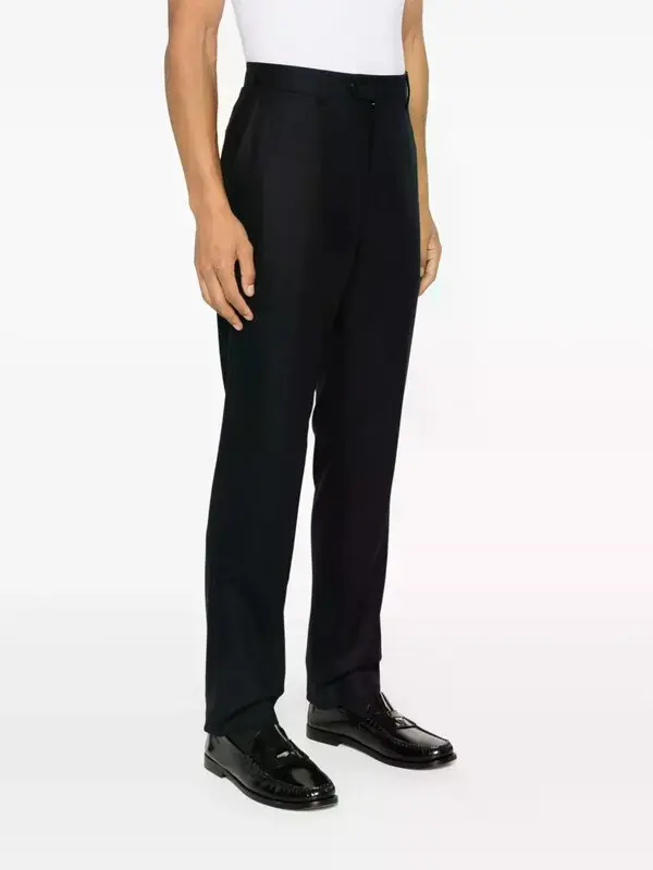 FURSAC Virgin Wool Straight-leg Trousers