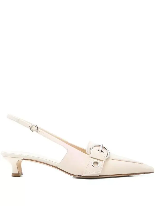 AeydĒ 45mm Buckle Slingback Mules