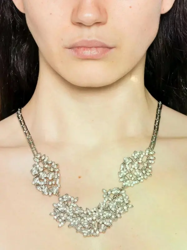 JIL SANDER Embellished Chain Necklace