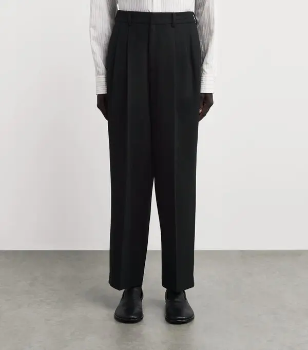 LE17SEPTEMBRE Wool Pleated Trousers