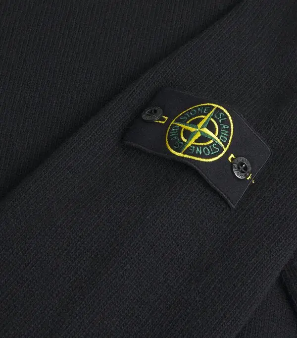 Stone Island Virgin Wool-blend Midweight Sweater