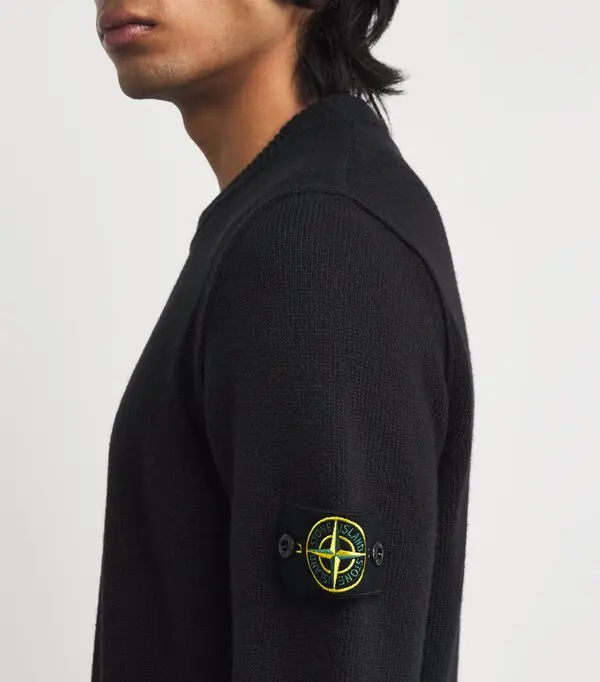 Stone Island Virgin Wool-blend Midweight Sweater