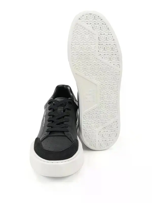 Karl Lagerfeld Leather Platform Sneakers
