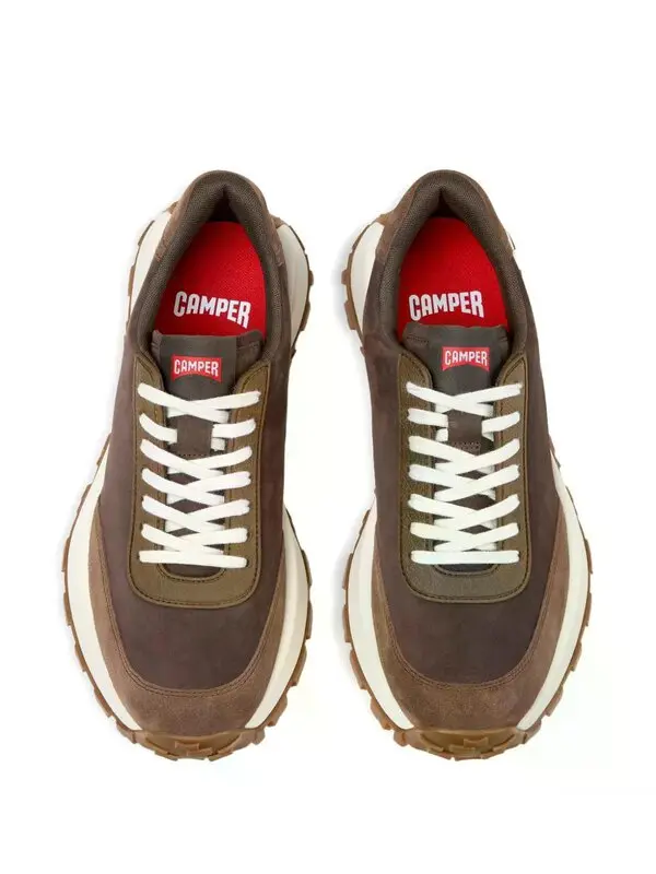 Camper Drift Trail Leather Sneakers - Brown
