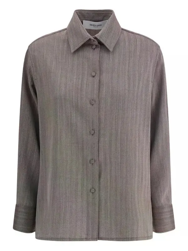GOLDEN GOOSE Button-fastening Shirt With Classic Collar