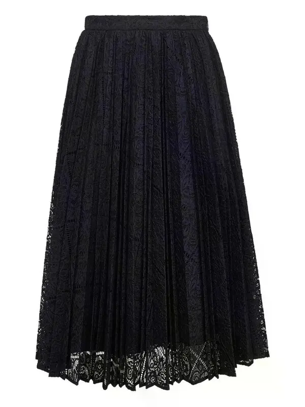 Max Mara Leandro Pleated Midi Skirt