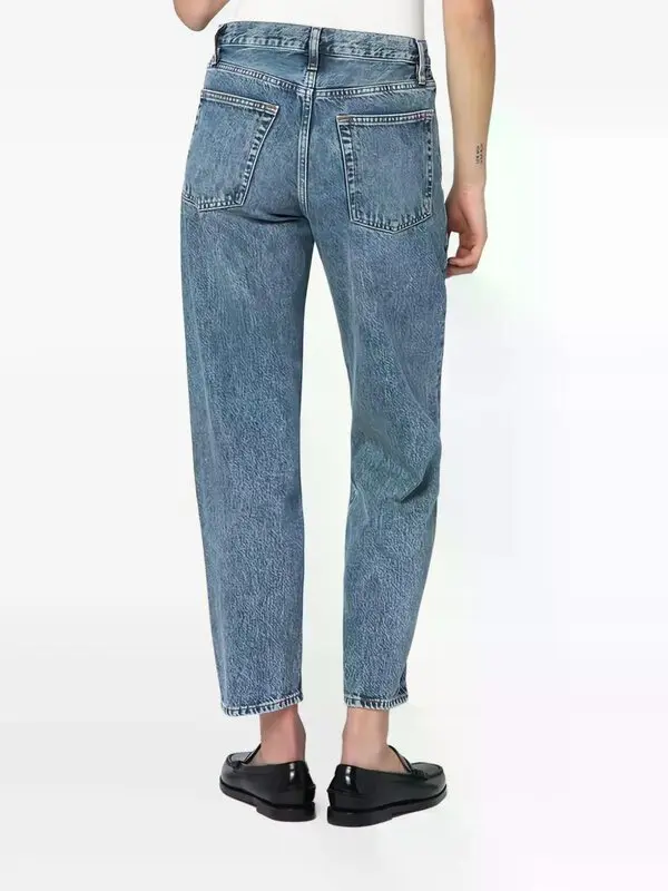 FRAME Cotton Straight Leg Jeans